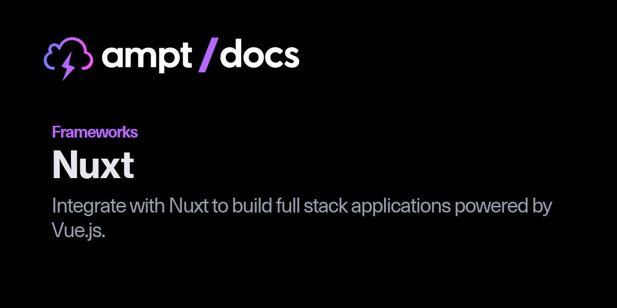 Nuxt - Ampt